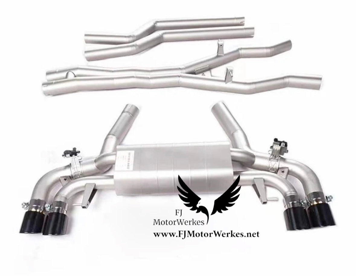 Bmw M5 F90 PRE LCI Full Catback Exhaust system 2018 - 2021 – FJ Motorwerkes
