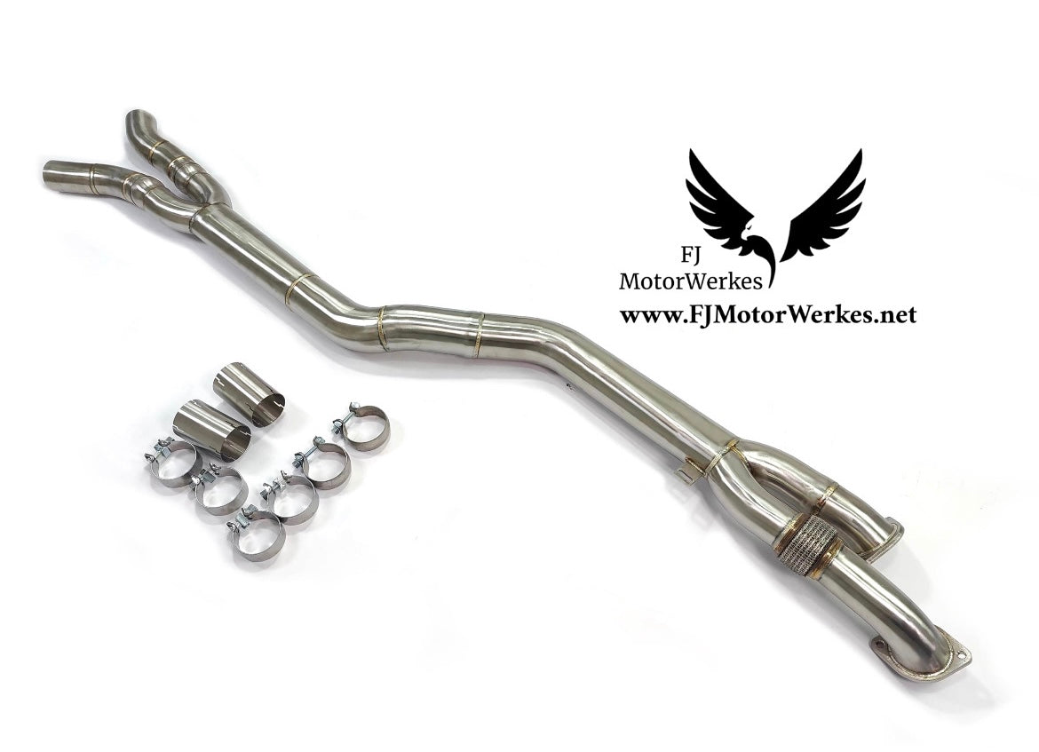 Elevate Your Drive BMW S58 Stainless Single Exhaust – FJ Motorwerkes