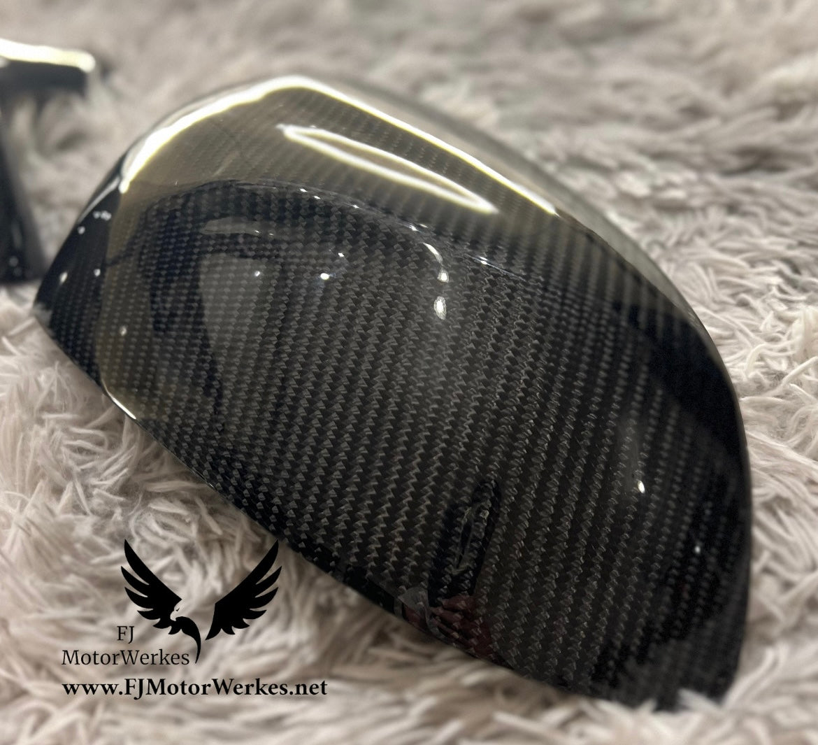 Bmw X3M X4M F97 F98 Carbon Fibre Mirror Caps (Also fits X5M F95 X6M F9 ...